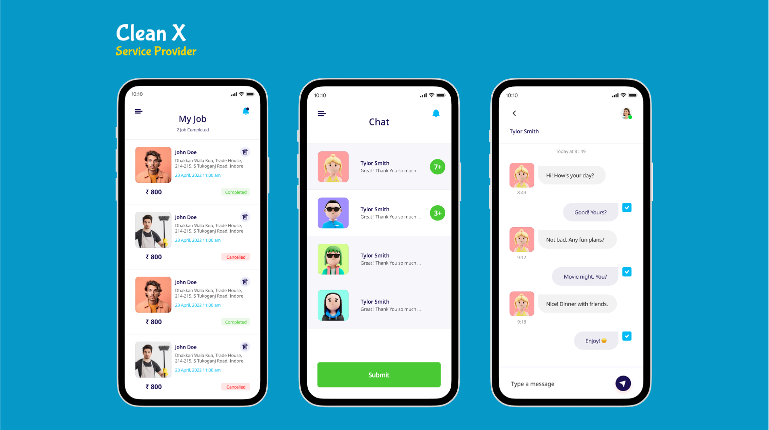 React Native Service Booking App by freebizoffer | CodeCanyon